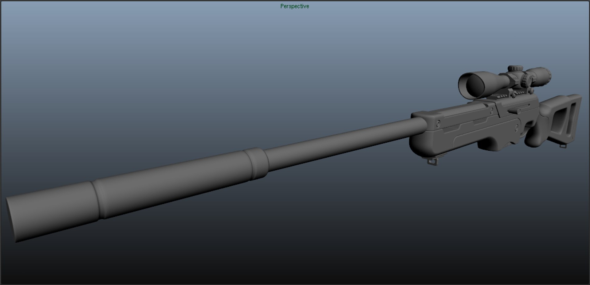 Free Sniper Rifle 3d Model