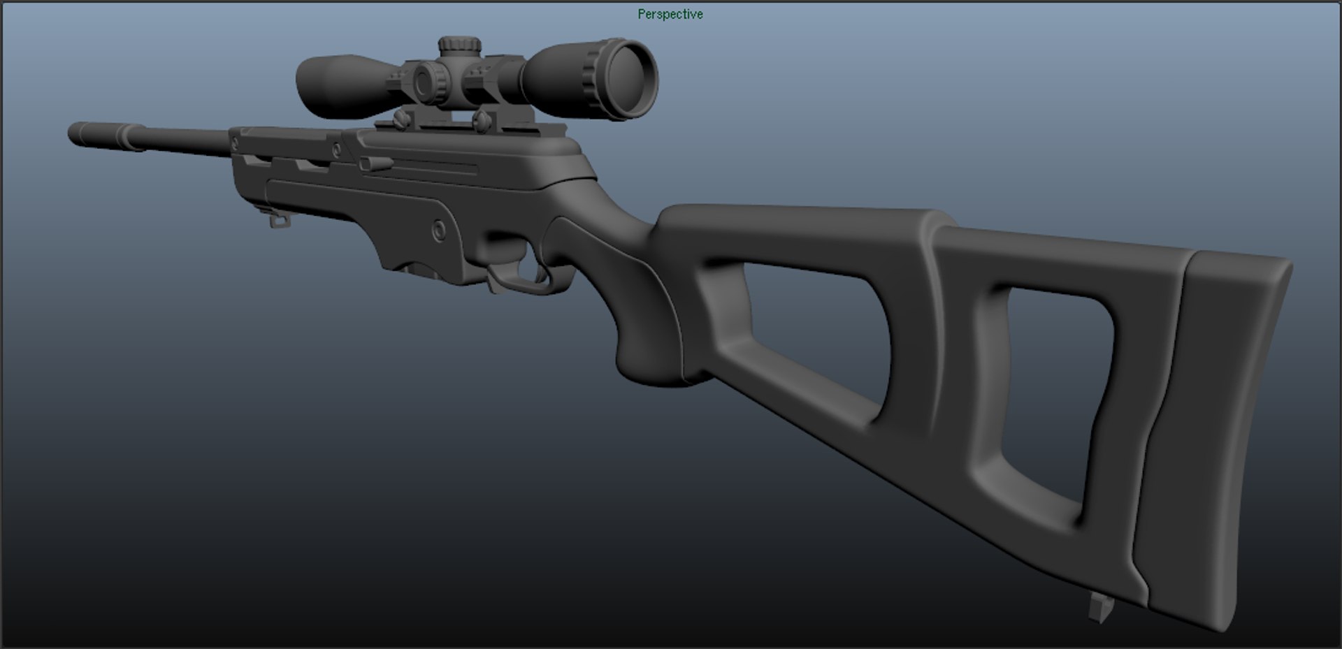 Free Sniper Rifle 3d Model