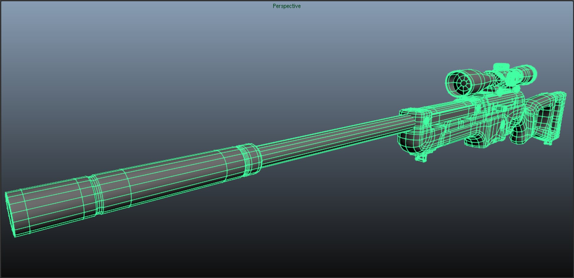 Free Sniper Rifle 3d Model