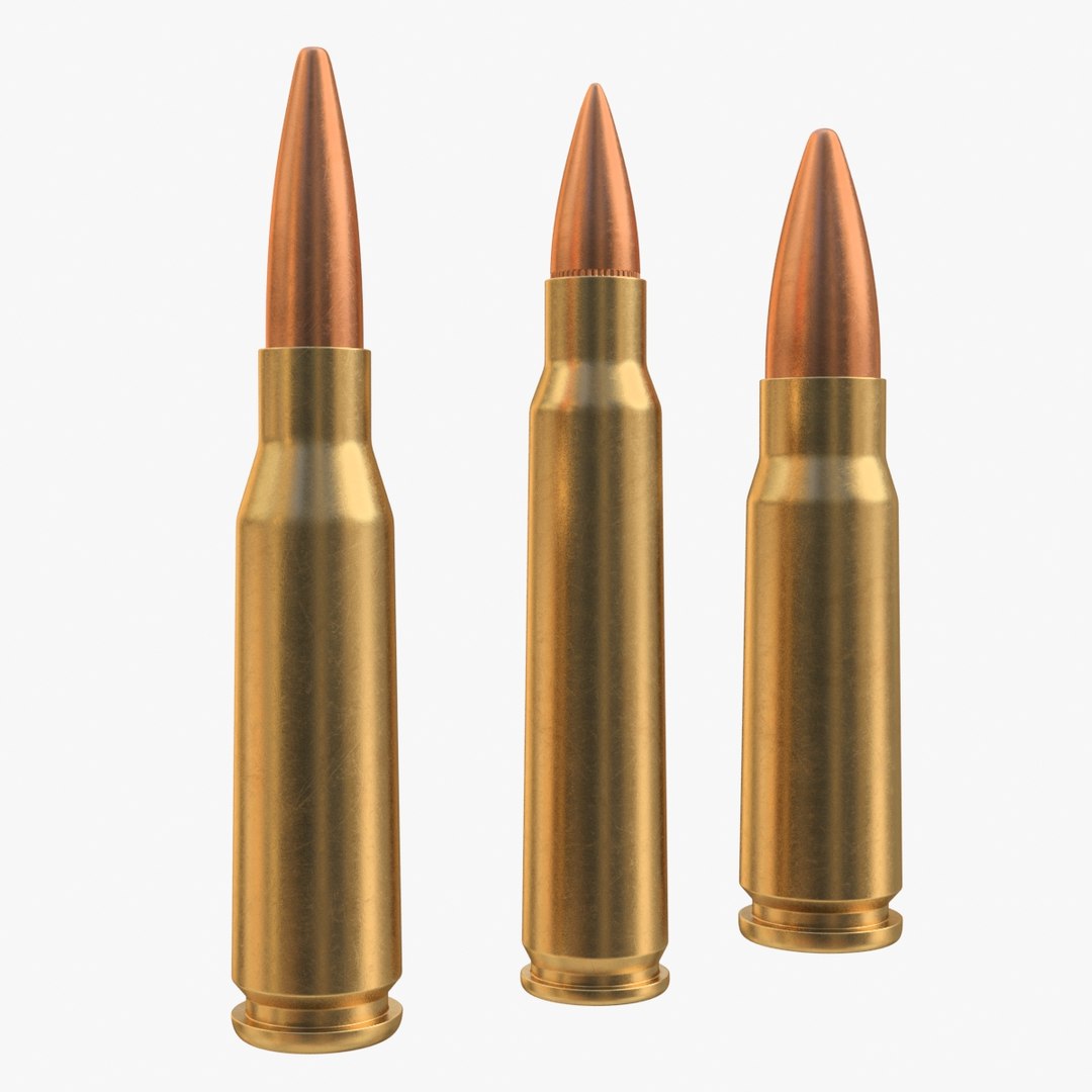 Cartridge 5 45x39 56x45 3D model - TurboSquid 1255287