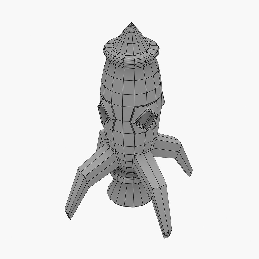 3D Rocket Model - TurboSquid 1541192