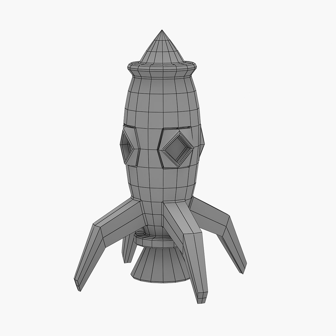 3D Rocket Model - TurboSquid 1541192