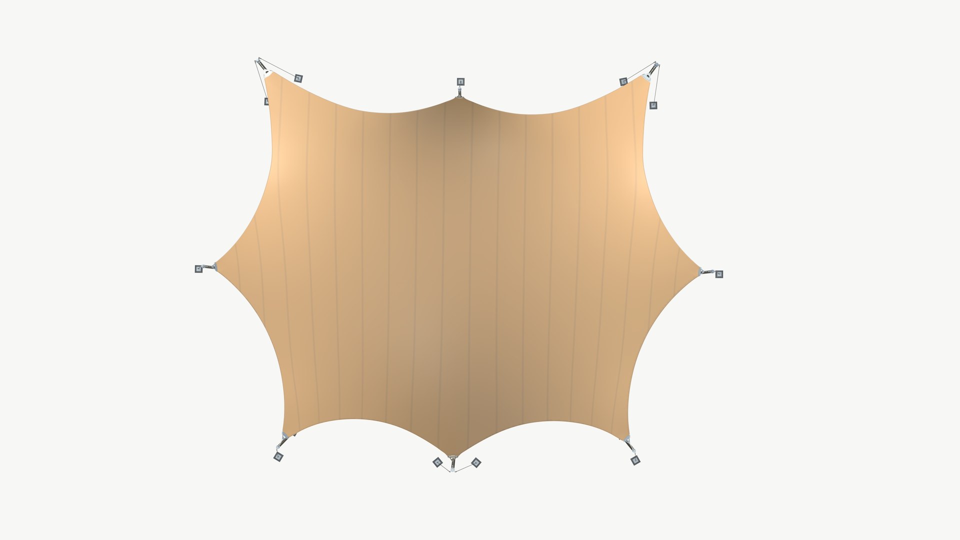 3D Tensile Structure New Design model - TurboSquid 2121095