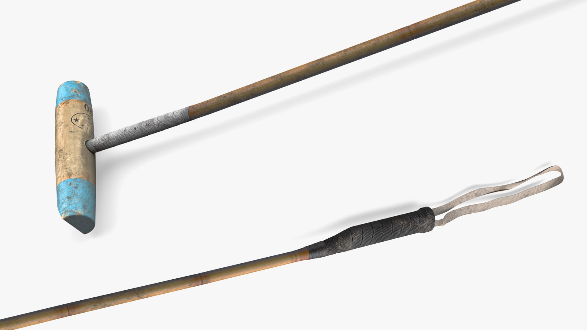 3D Polo Equipment Mallet Used - TurboSquid 2268594