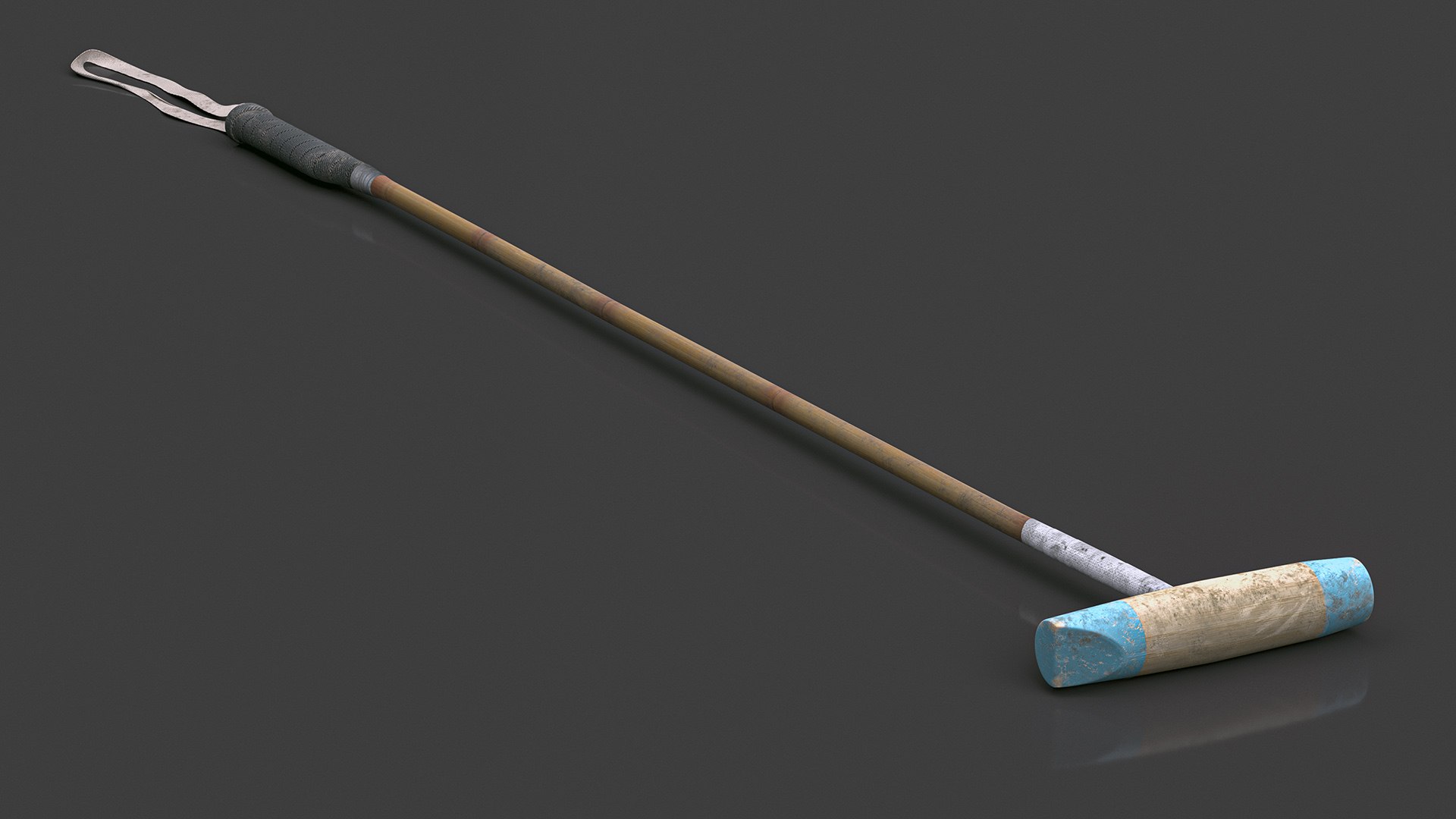 3D Polo Equipment Mallet Used - TurboSquid 2268594