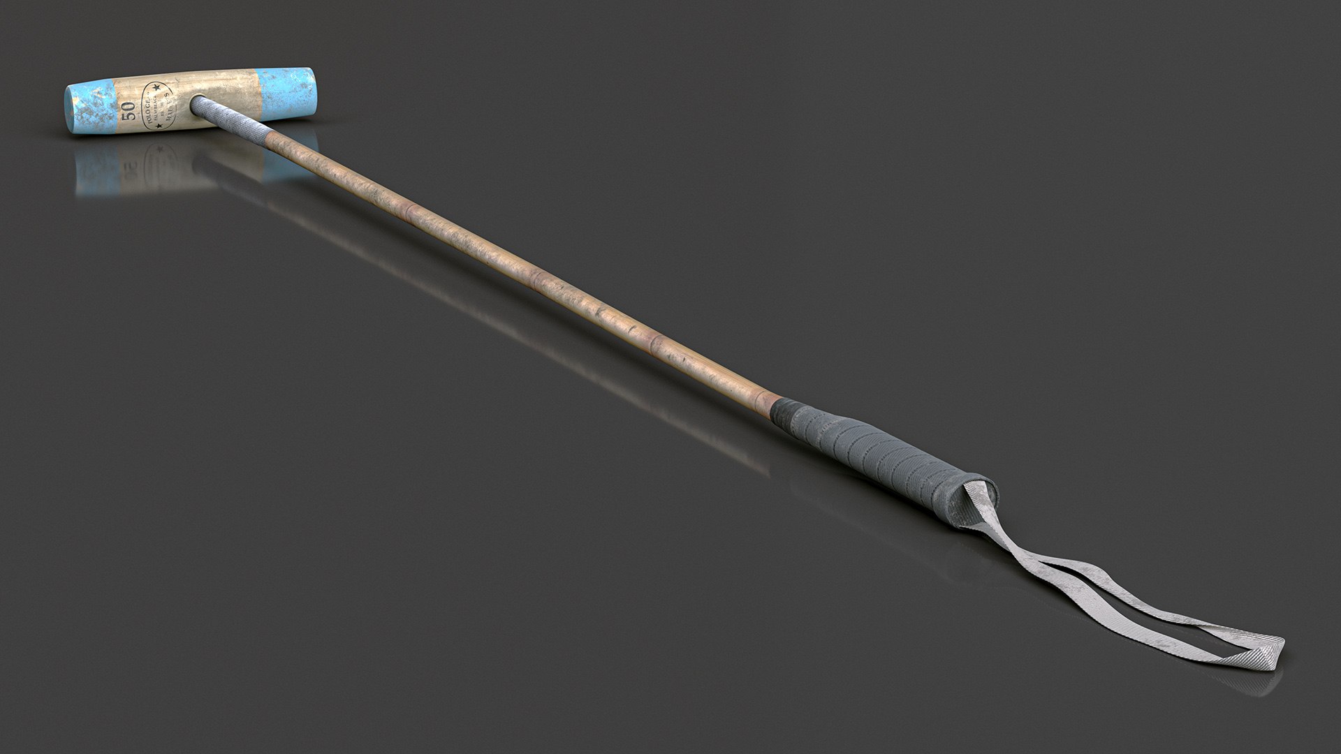 3D Polo Equipment Mallet Used - TurboSquid 2268594