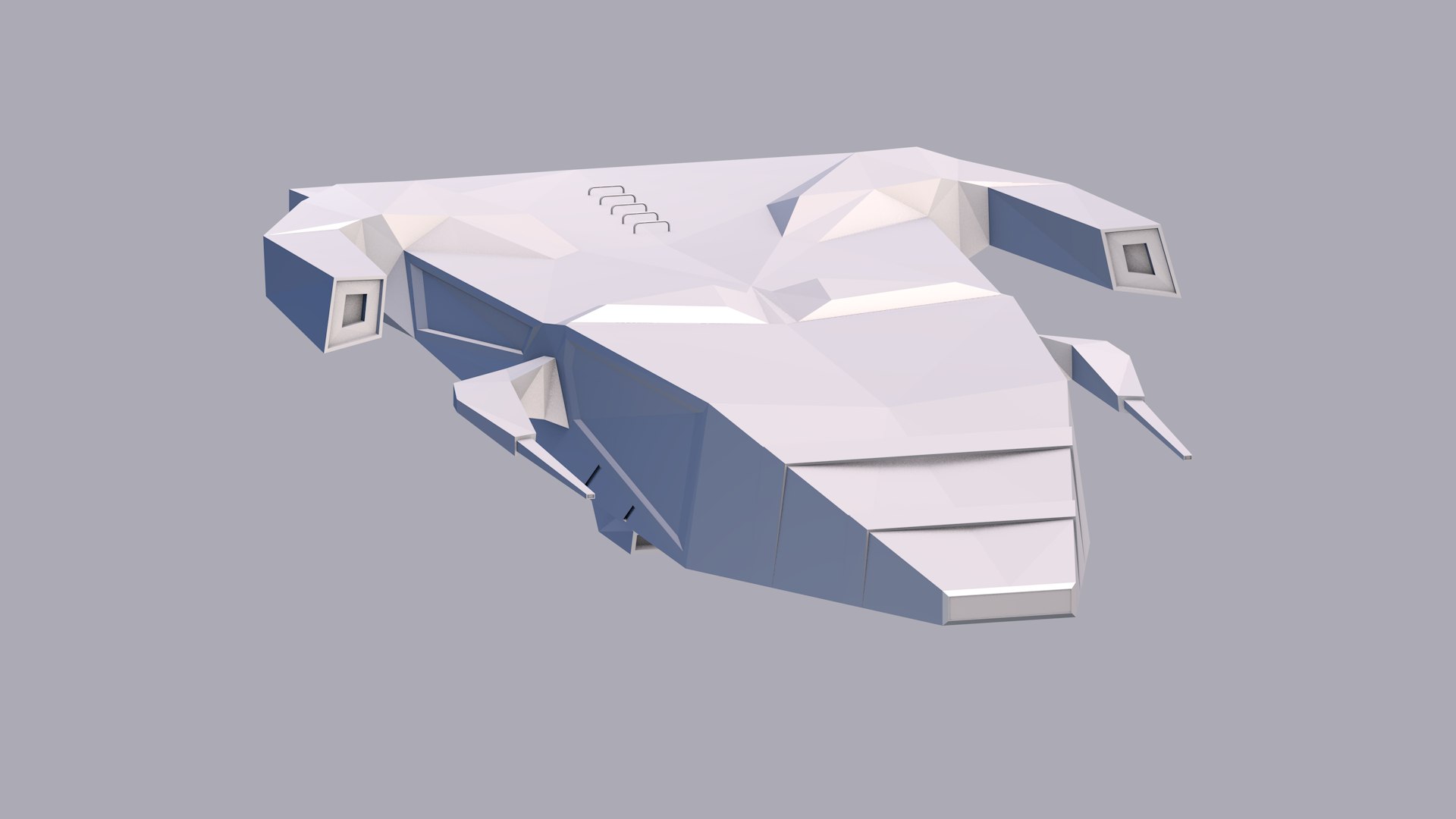 3D Futuristic Spaceship Spacecraft - TurboSquid 1419421