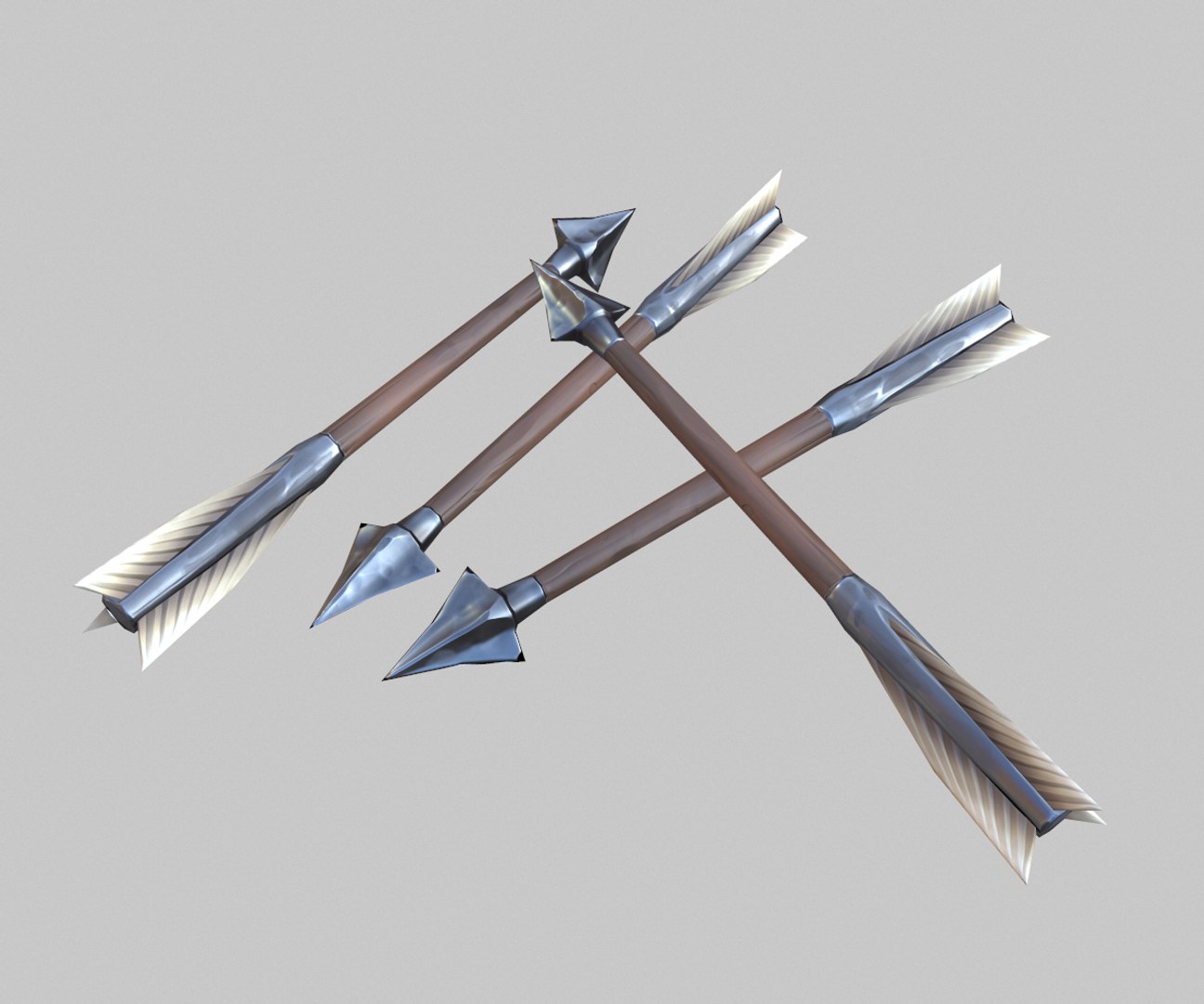 Cartoon Arrow Model - TurboSquid 1272583