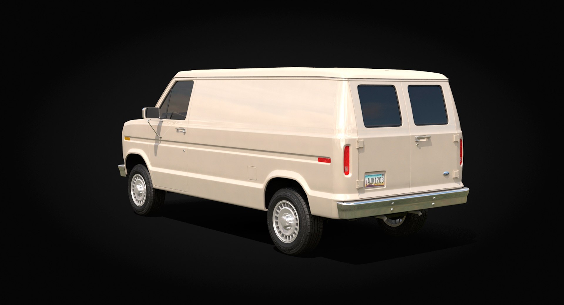 Econoline e 3D model - TurboSquid 1219546