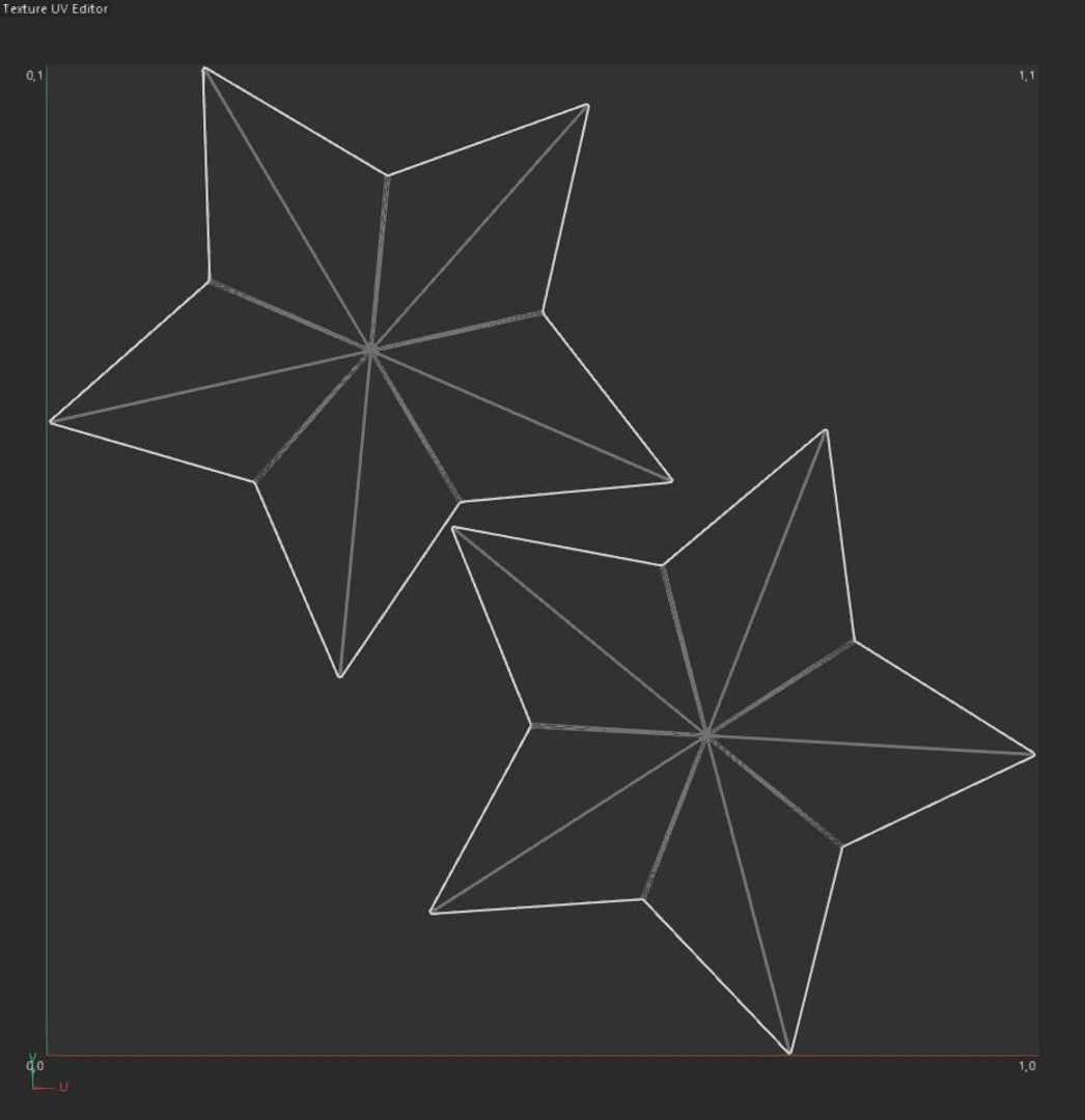 3D Model Christmas Star V1 With 2 Mesh 3 Skin And 3 Colors All In 4K ...