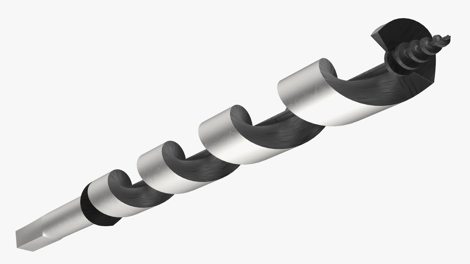 Wood Auger Drill Bit New model - TurboSquid 2105586