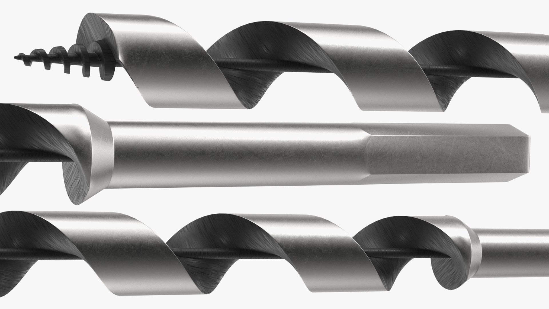 Wood Auger Drill Bit New Model - TurboSquid 2105586