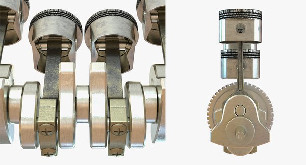 3D engine parts - TurboSquid 1350214