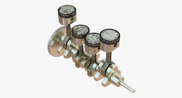 3D engine parts - TurboSquid 1350214