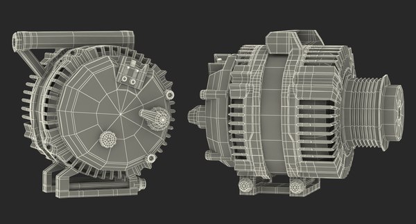 3D engine parts - TurboSquid 1350214