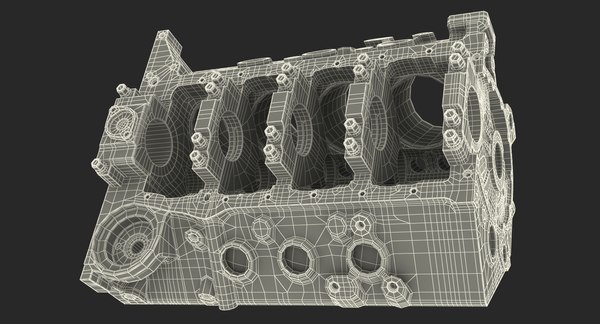 3D engine parts - TurboSquid 1350214