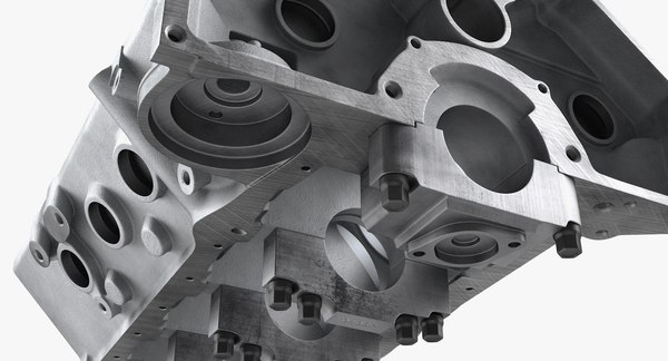 3D engine parts - TurboSquid 1350214