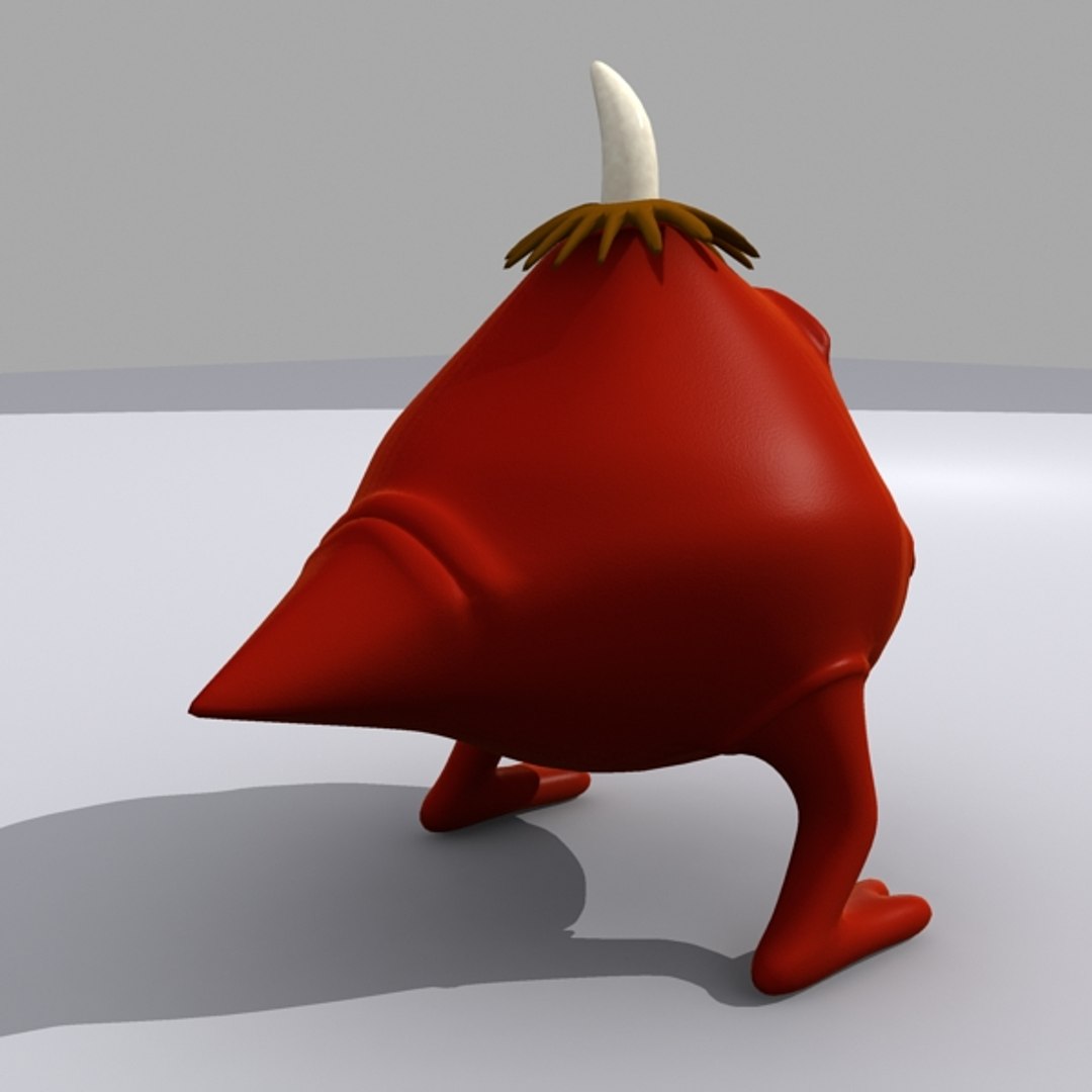 3ds Max Cartoon Character Bounder