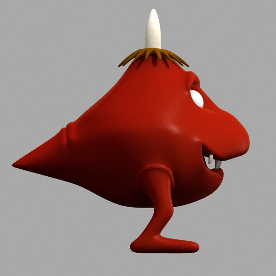 3ds Max Cartoon Character Bounder