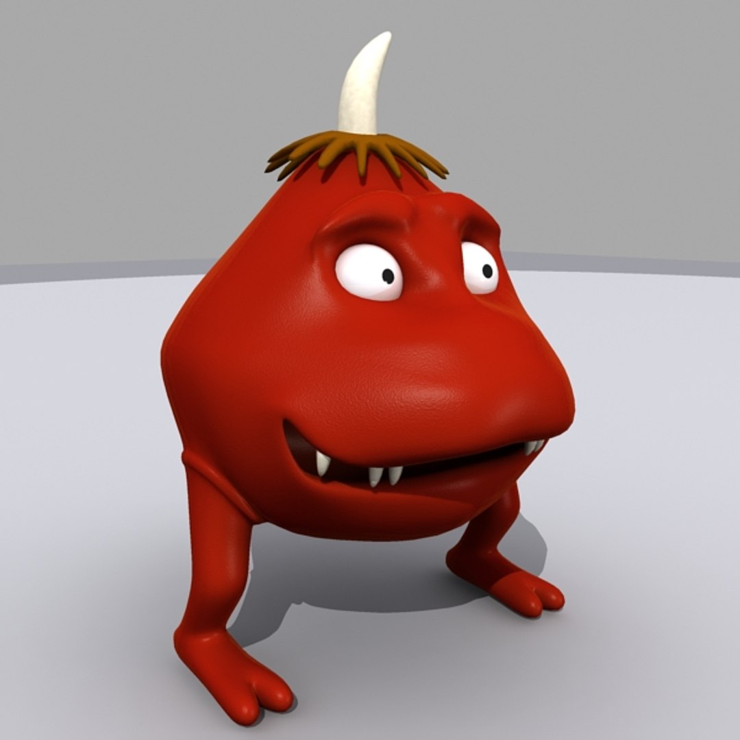 3ds Max Cartoon Character Bounder