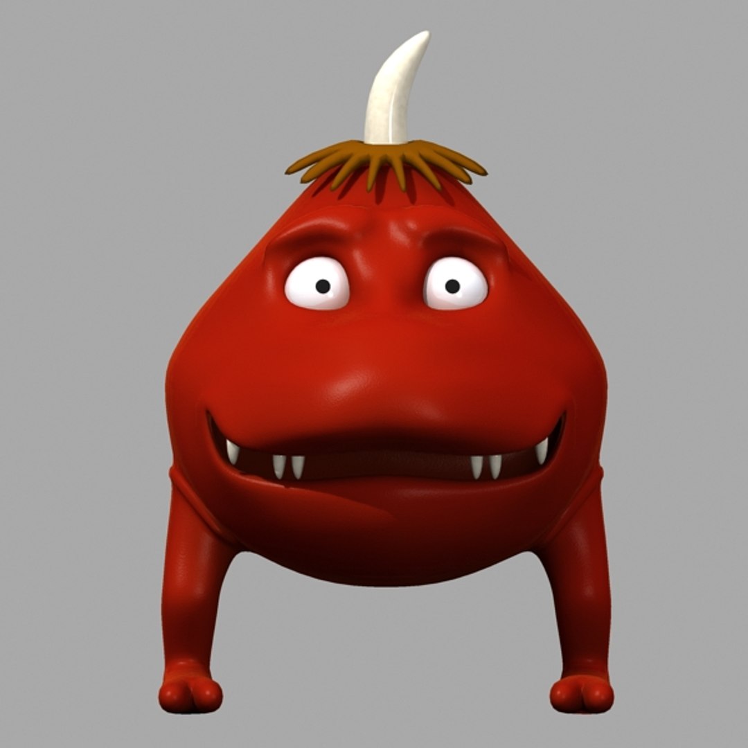 3ds Max Cartoon Character Bounder