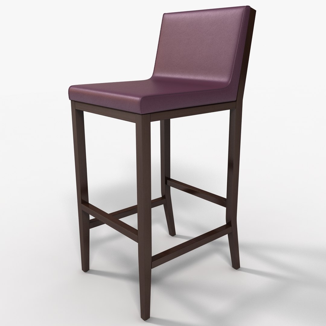 3d Model Bar Stool