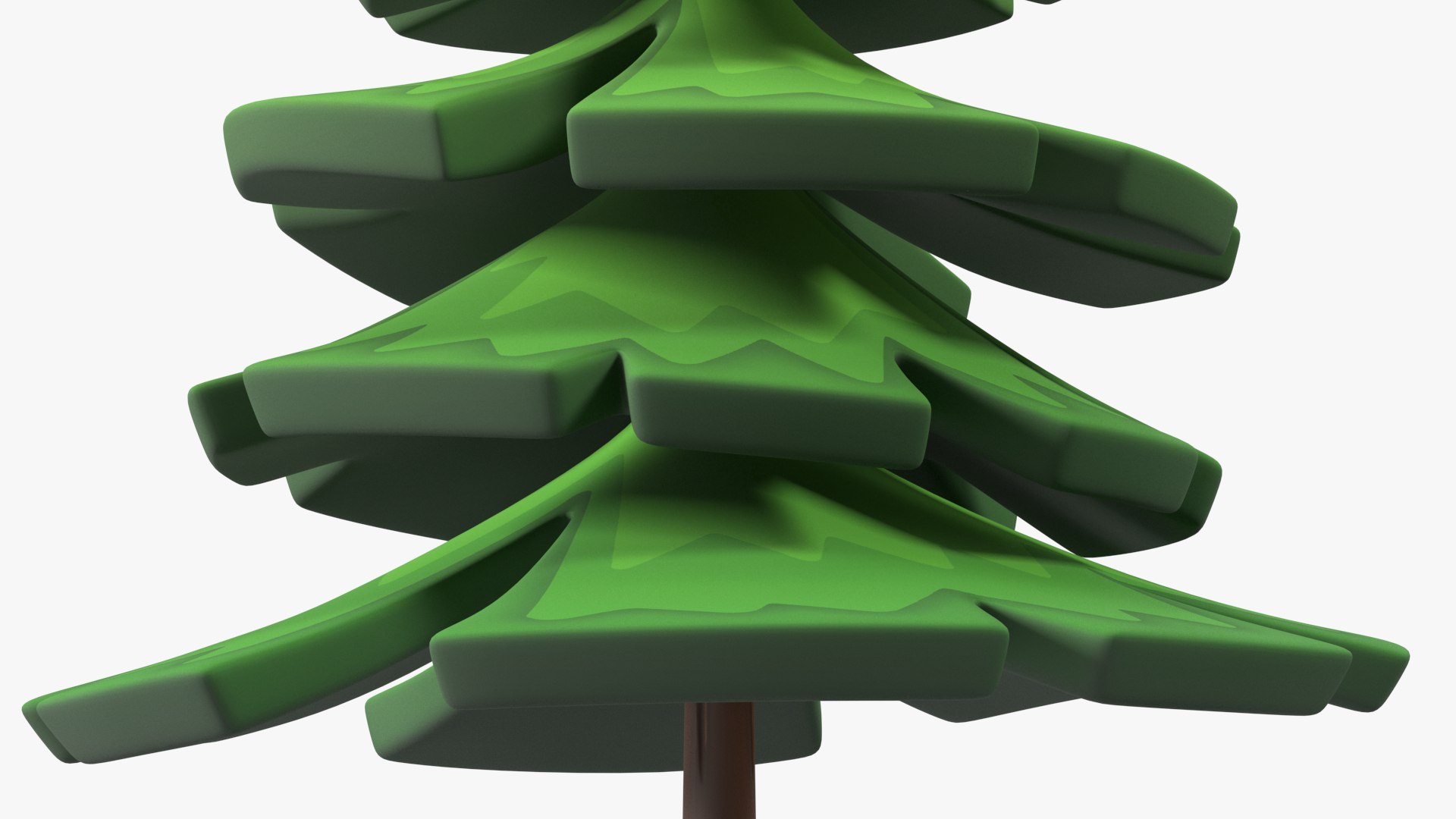Fur Tree Cartoon Style Handpaint Texture 3D Model - TurboSquid 2170104
