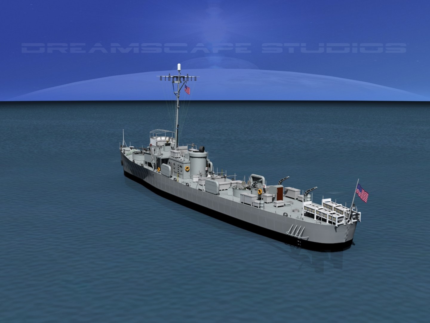 3d model pcs submarine chasers