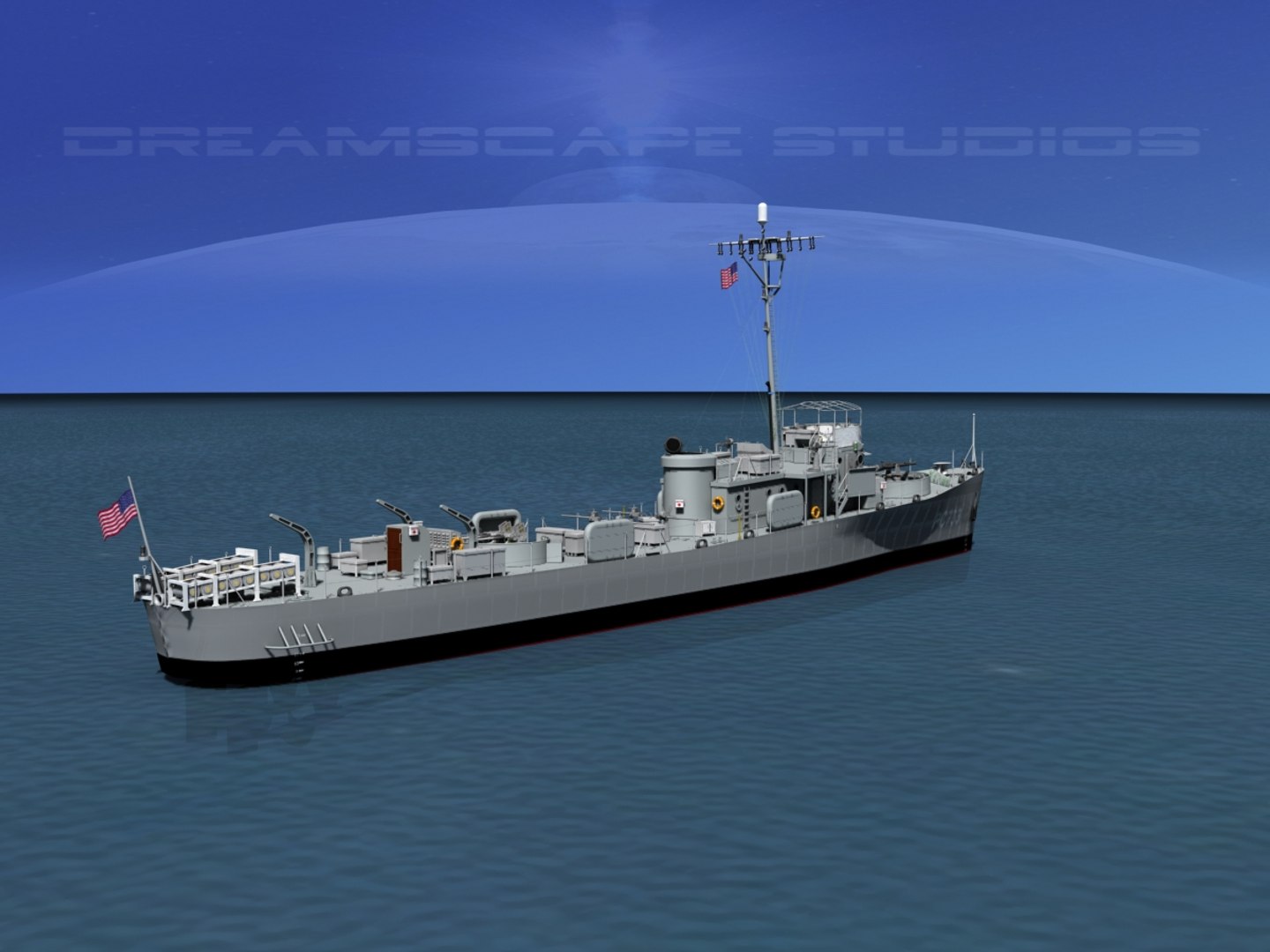 3d model pcs submarine chasers