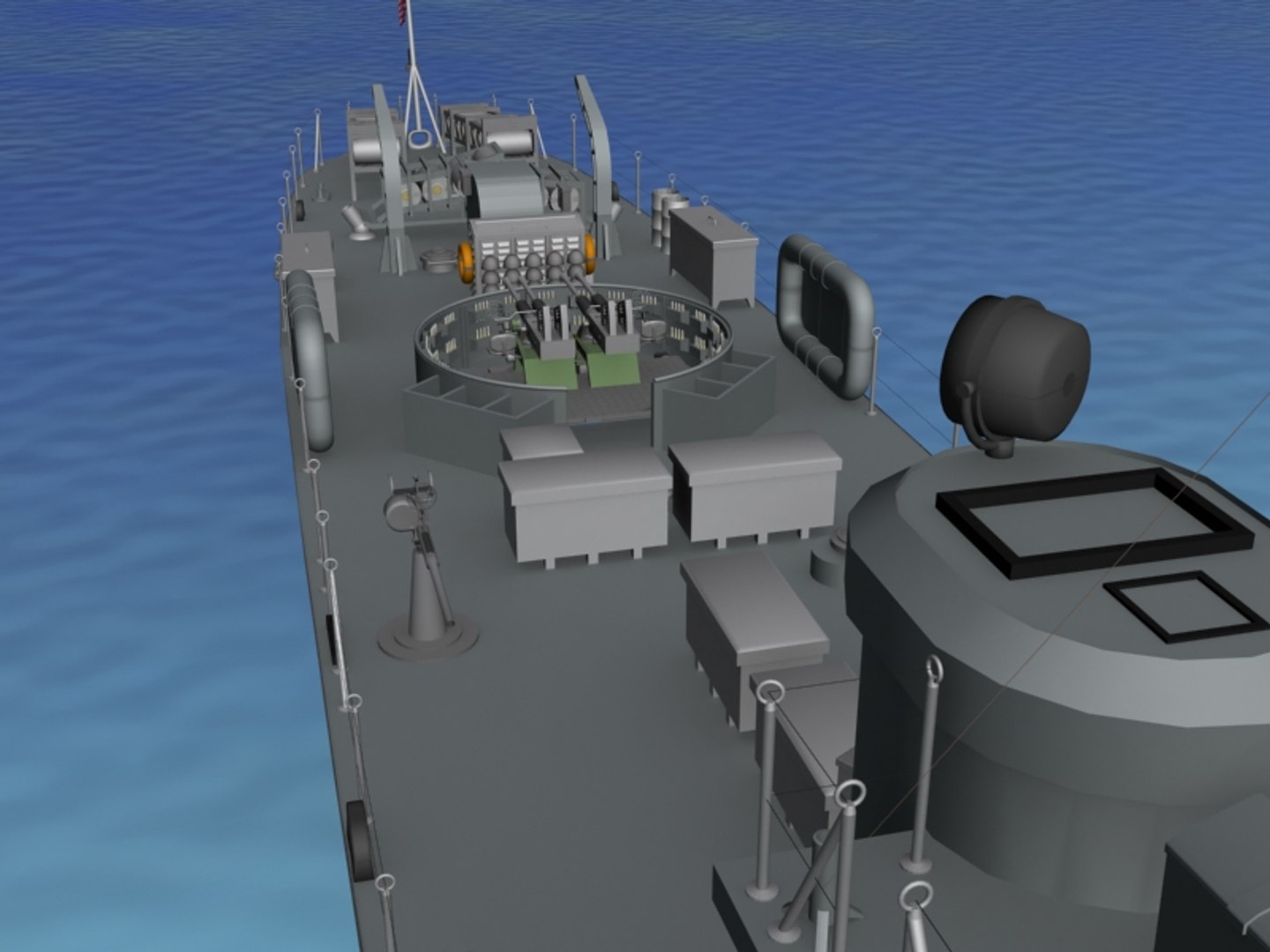 3d model pcs submarine chasers