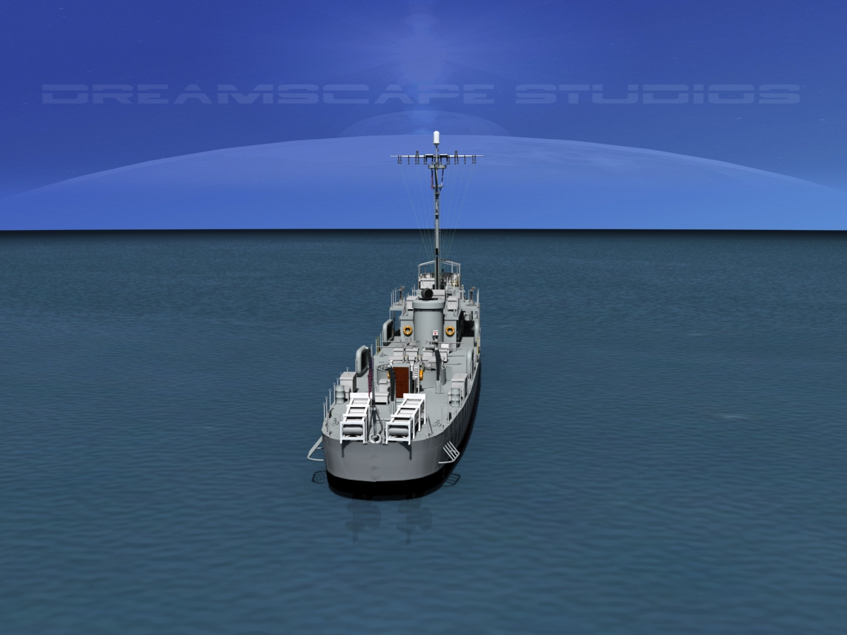 3d model pcs submarine chasers
