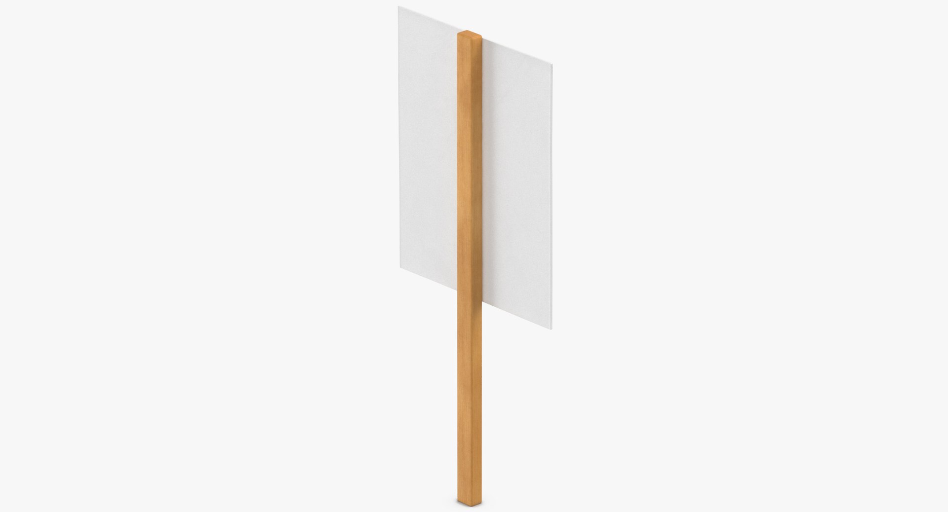 3D protest sign 02 - TurboSquid 1335692