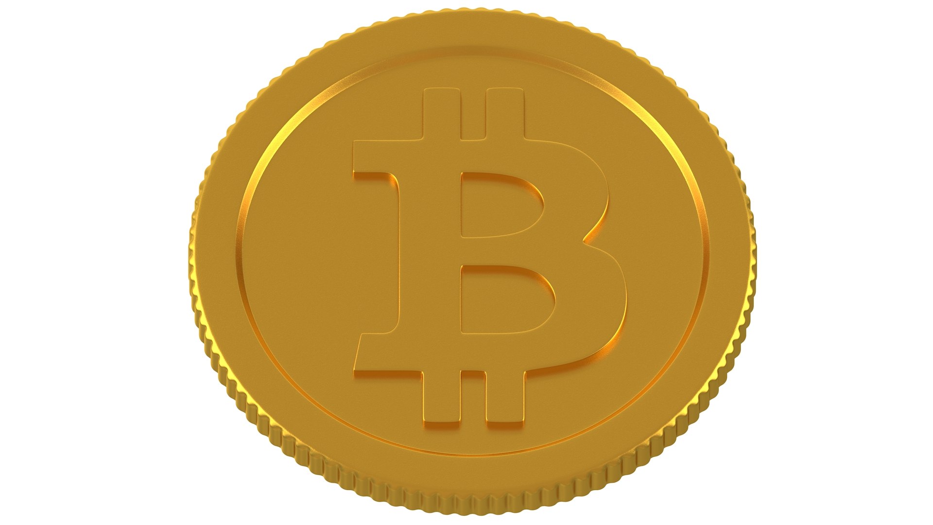 3D Model Bitcoin B Coin - TurboSquid 1701429