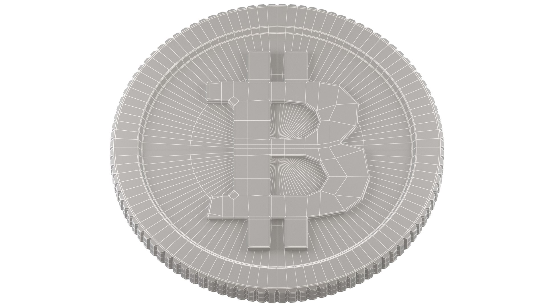 3D Model Bitcoin B Coin - TurboSquid 1701429