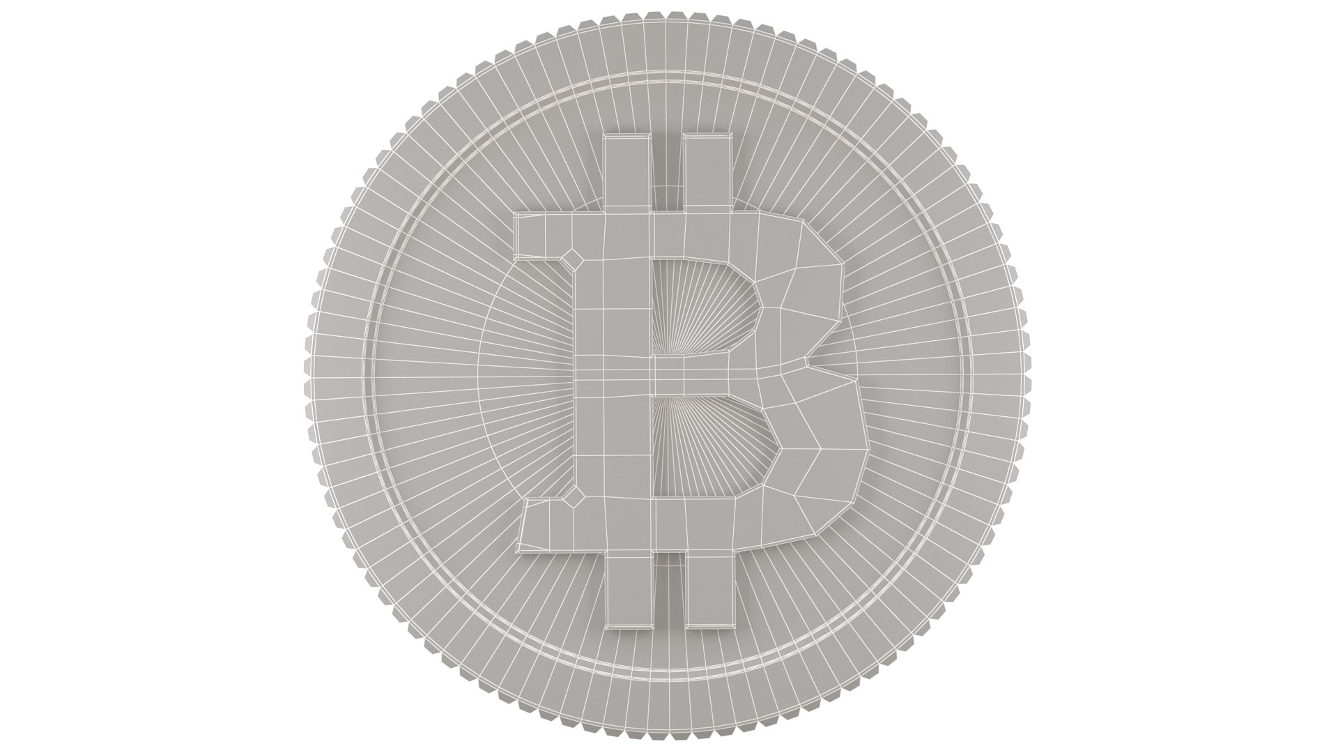 3D Model Bitcoin B Coin - TurboSquid 1701429