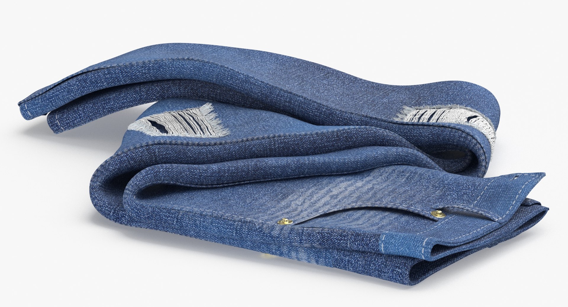 Prop Folded Jeans Type 01 3D - TurboSquid 2151072