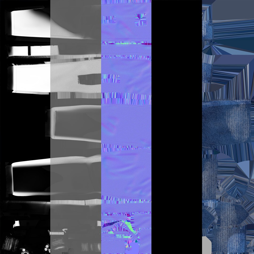 Prop Folded Jeans Type 01 3D - TurboSquid 2151072