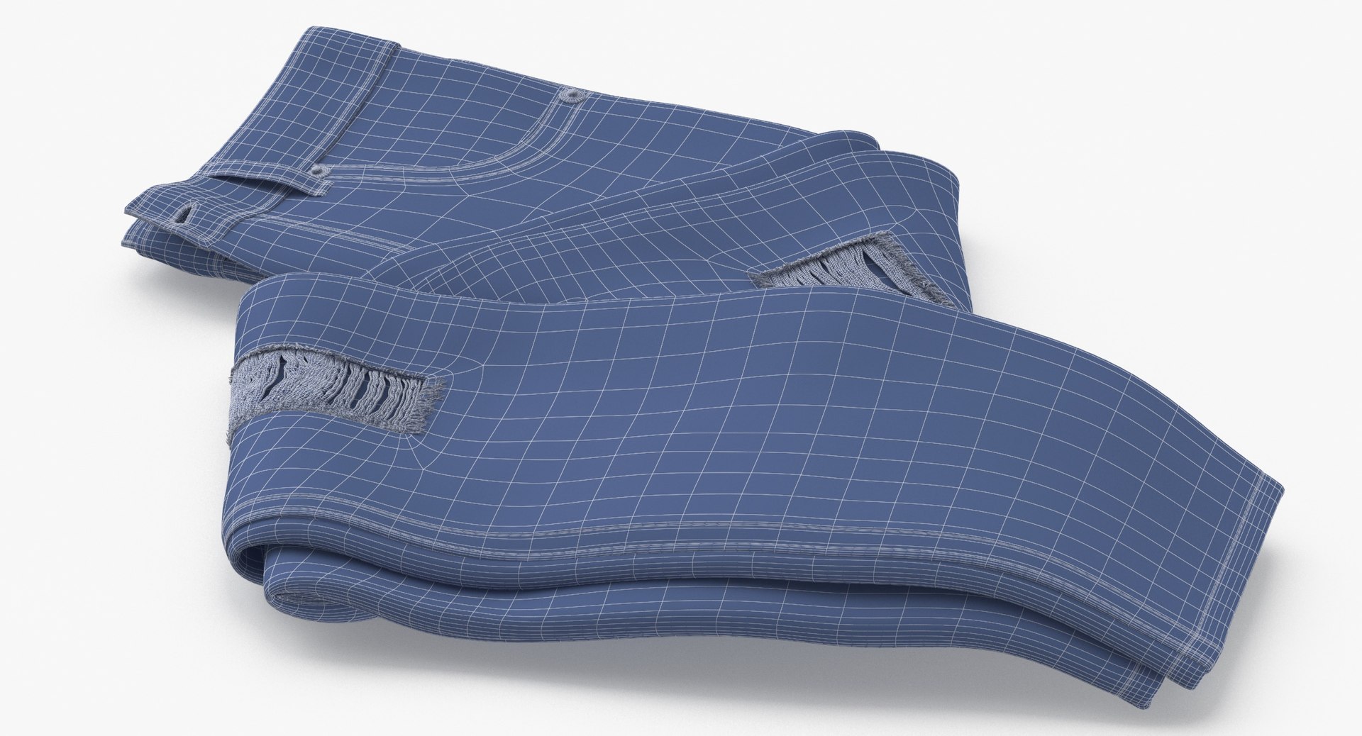 Prop Folded Jeans Type 01 3D - TurboSquid 2151072