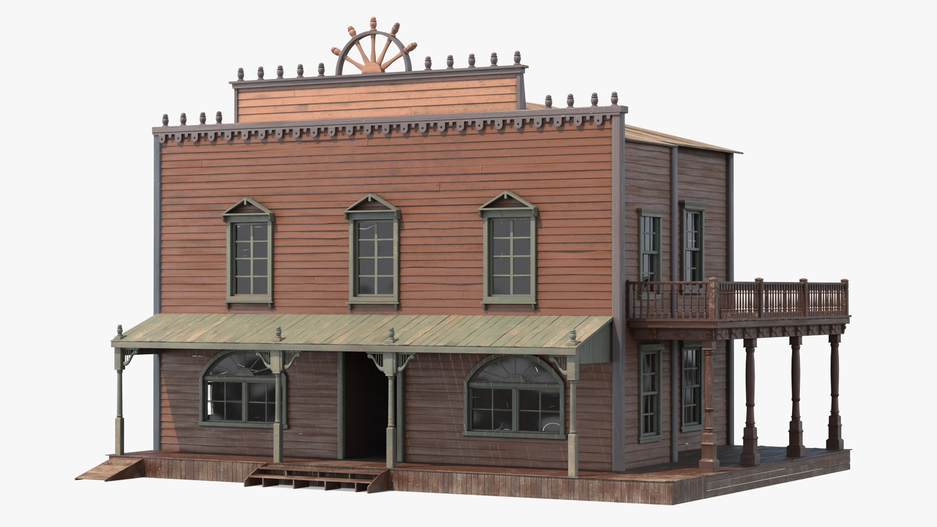 3D Western Houses Collection 4 - TurboSquid 2446180