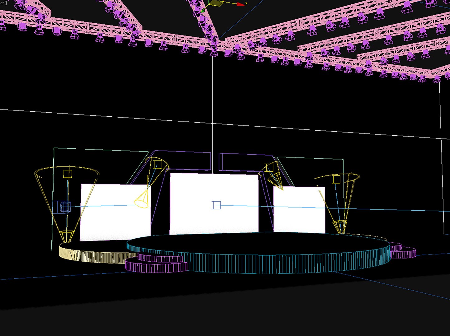 3D Event And Conference Stage With Led Screens - TurboSquid 1978868