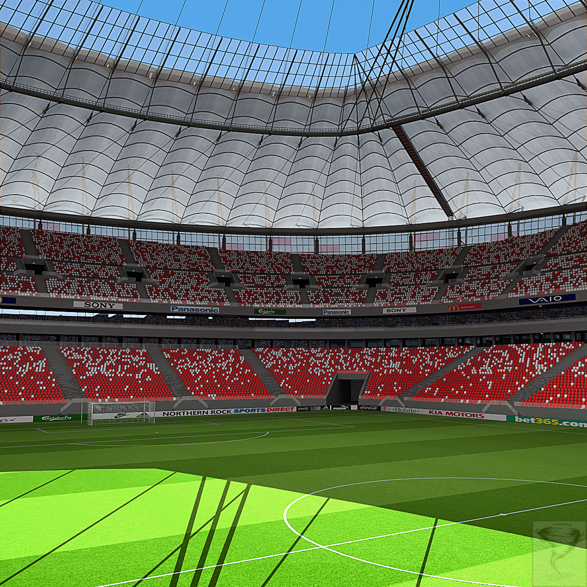 poland stadiums arena 3d max
