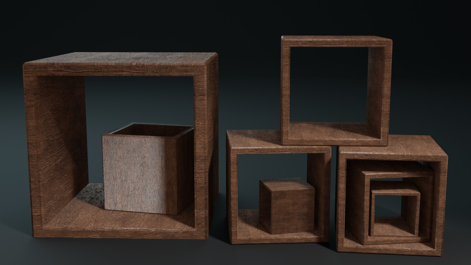 3D Simple Block Furniture n°1 - TurboSquid 1747182