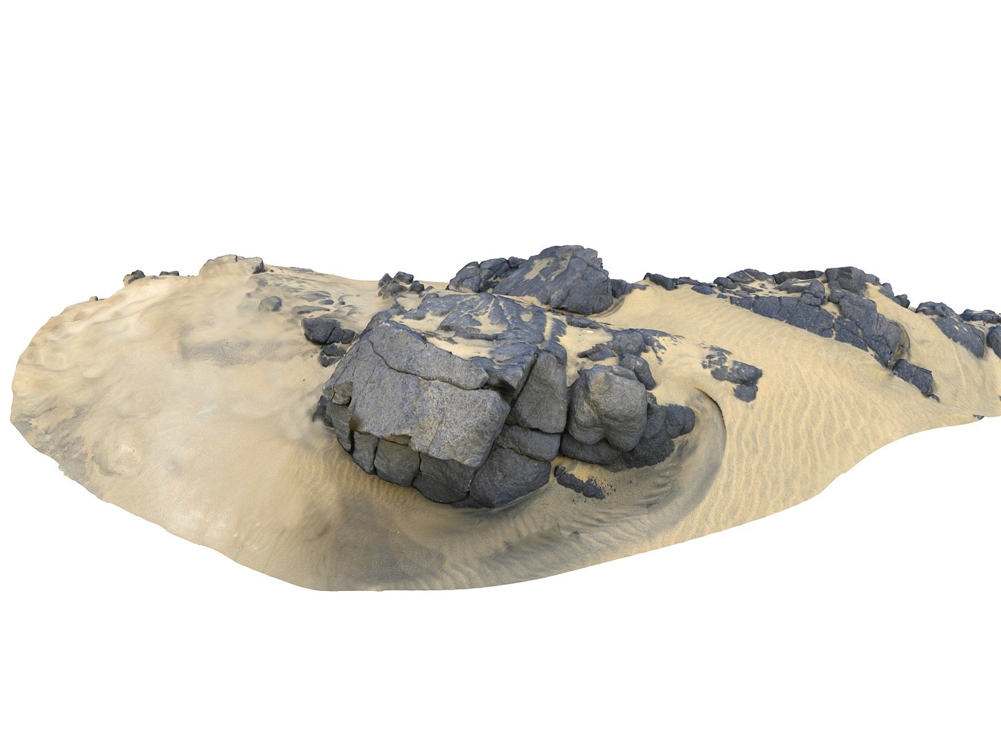3D Dark Dunes 16k - TurboSquid 1232907