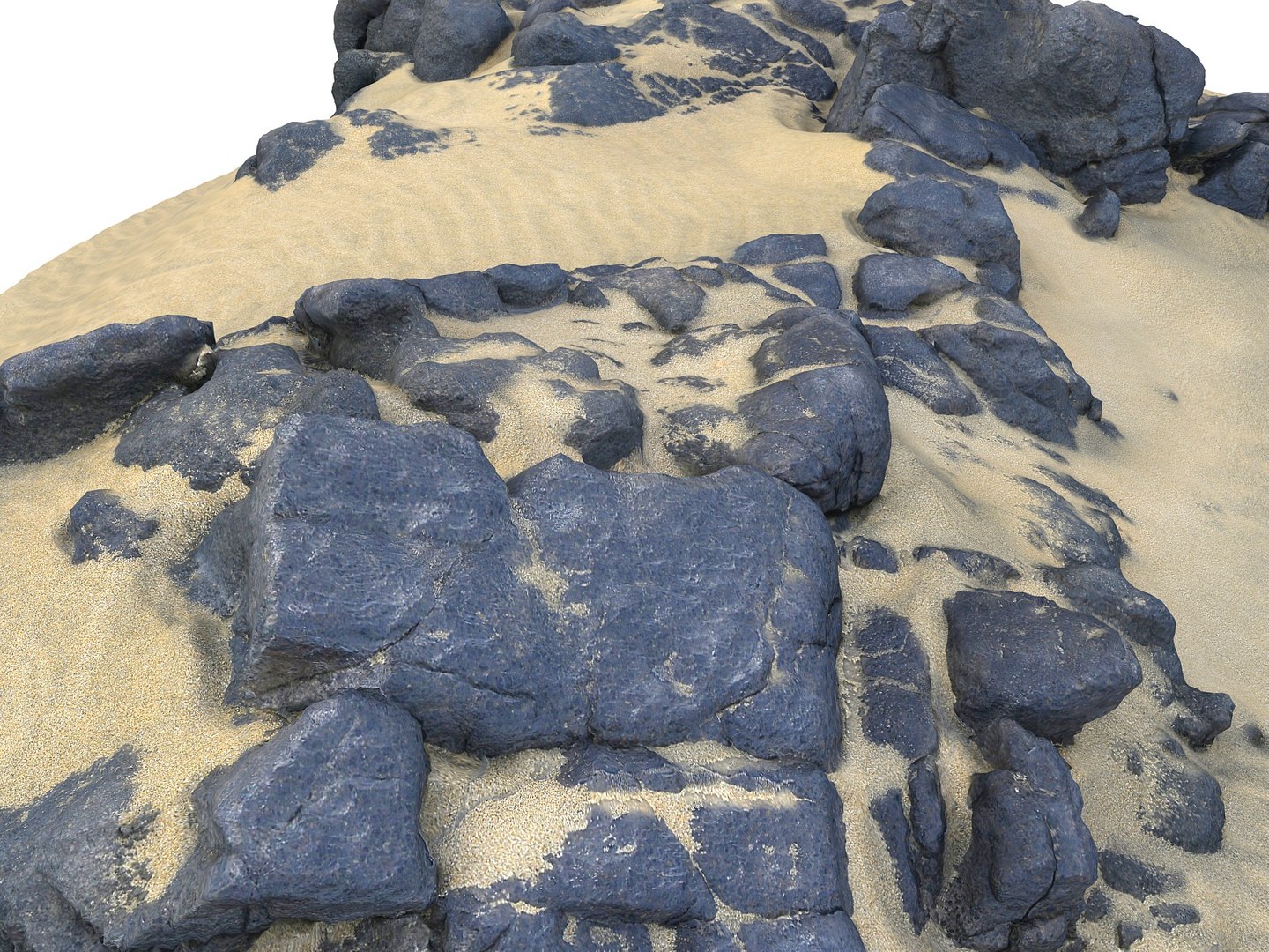 3D Dark Dunes 16k - TurboSquid 1232907