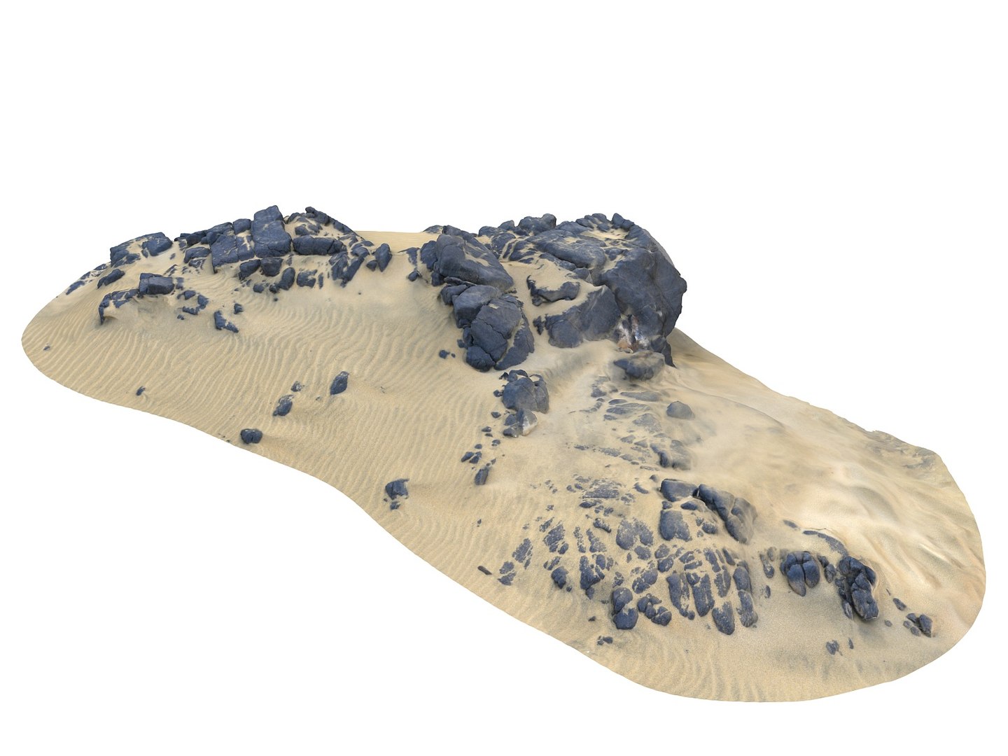 3D Dark Dunes 16k - TurboSquid 1232907