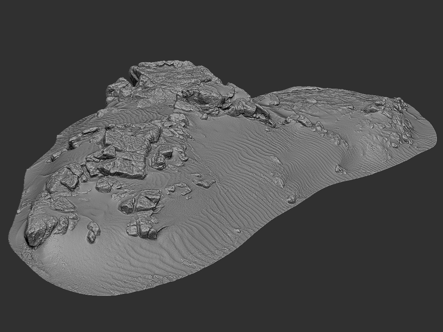 3D Dark Dunes 16k - TurboSquid 1232907