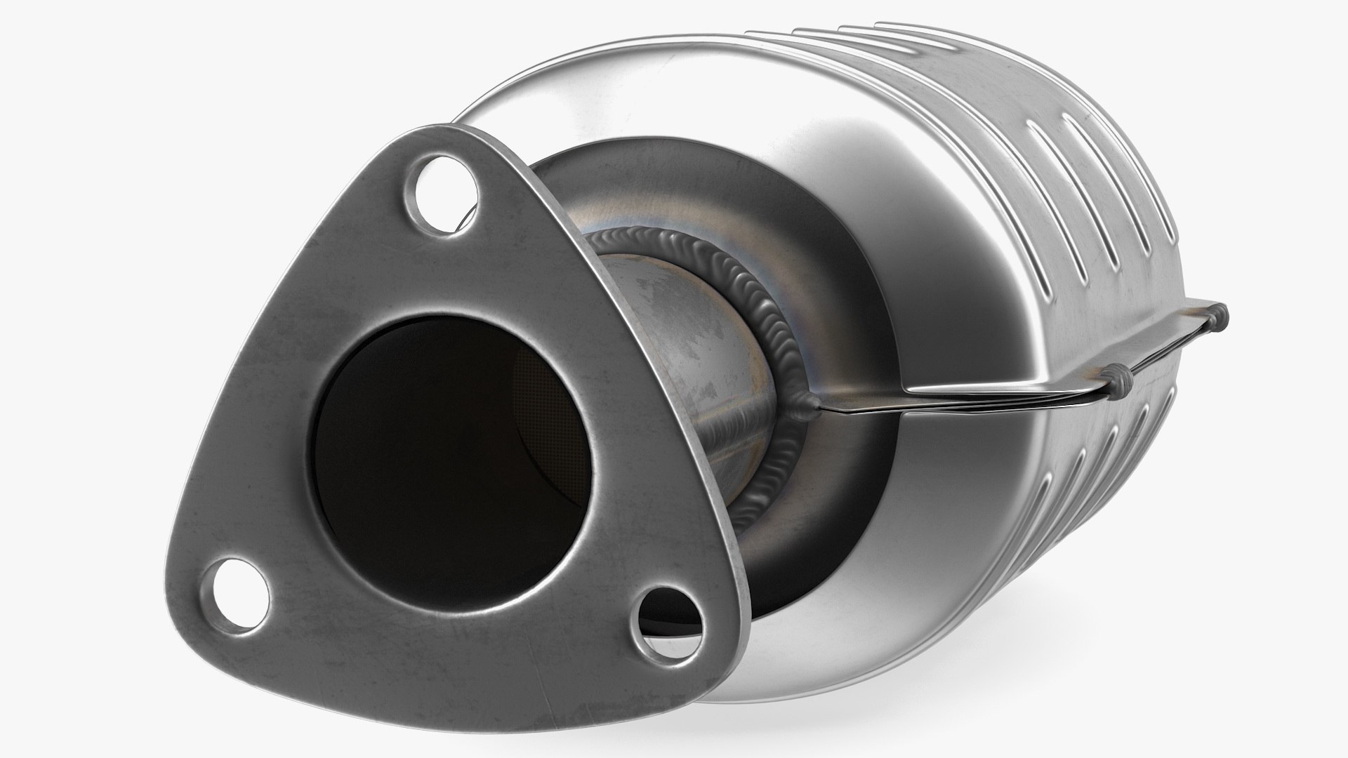 Catalytic Converter Cross Section 3D Model - TurboSquid 1546061