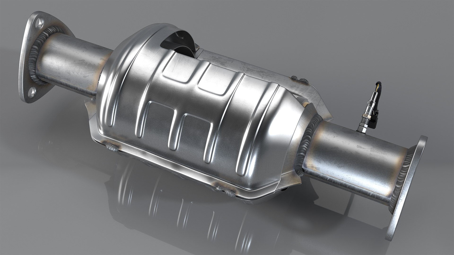 Catalytic Converter Cross Section 3D Model - TurboSquid 1546061