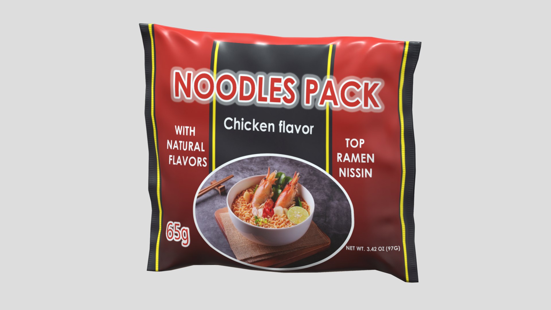 3D Noodles Pack 01 Low Poly - TurboSquid 2274129