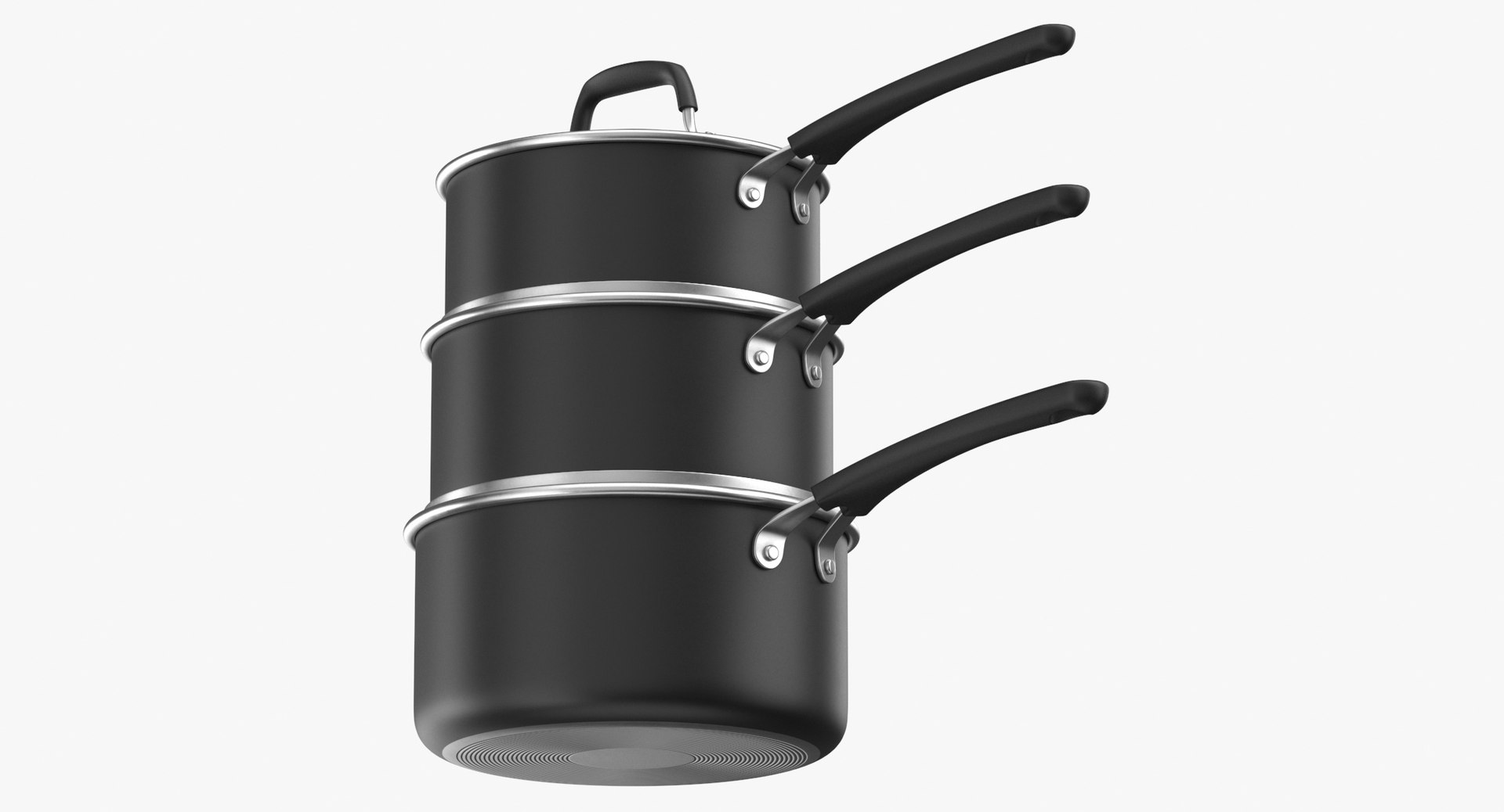 3D Cook Pots Type 01 Device Blank and Generic Box model - TurboSquid ...